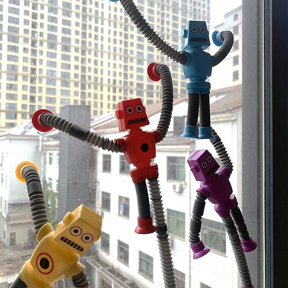 Telescopic Suction Cup Robot Toy Kids Suction Toys Sensory Toys ...