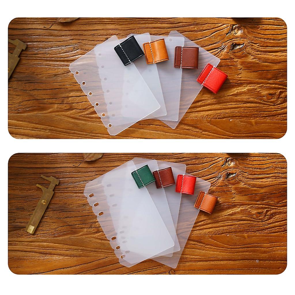 A5 A6 A7 Binder Dividers, Subject Dividers Horizontal Divider, 6-Hole ...