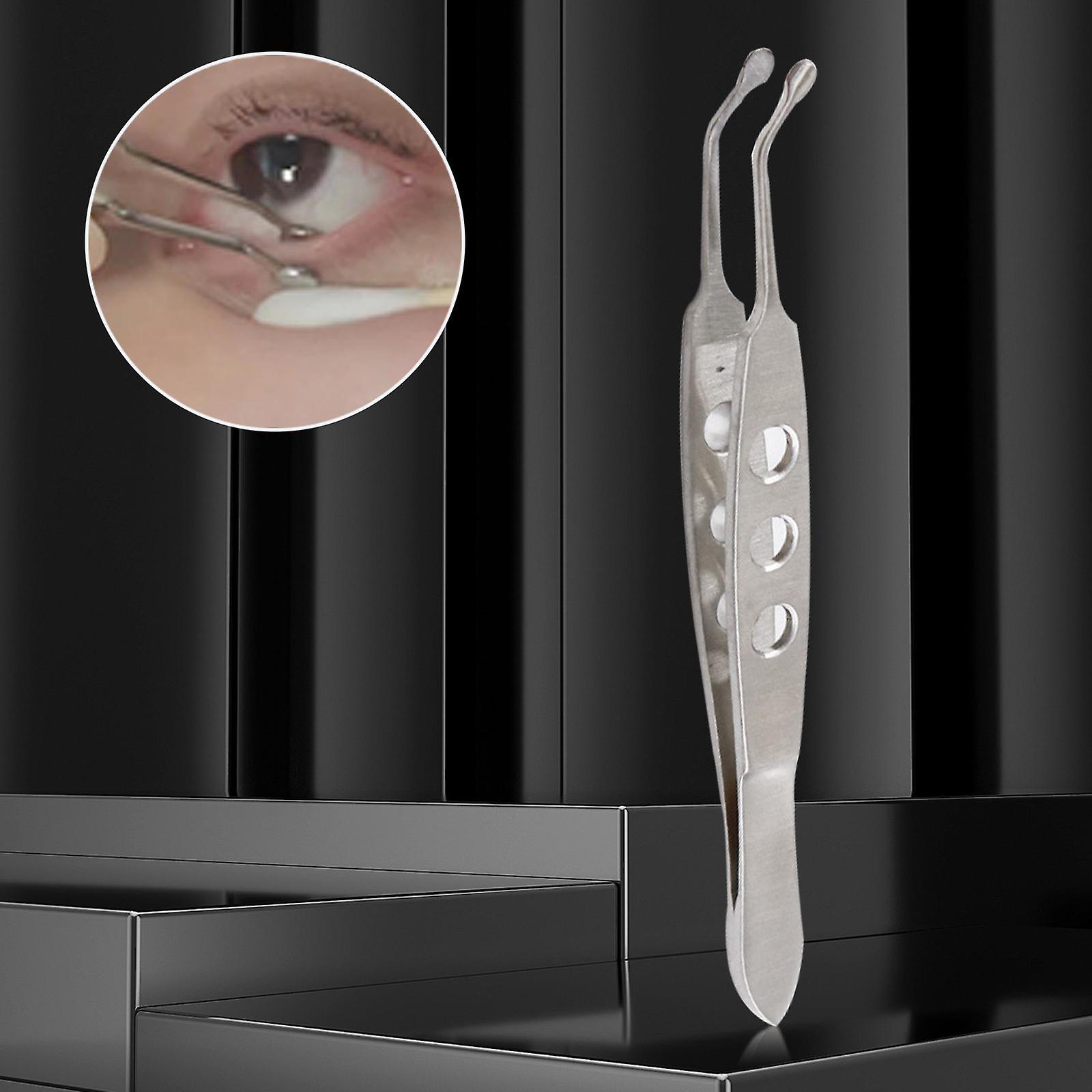 Meibomian Gland Forceps Clamp For Palpebral Gland Massage Large Round ...