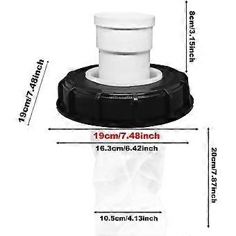 New ModelsType T IBC Lid Filter, 165mm Washable Nylon Rainwater Filter ...