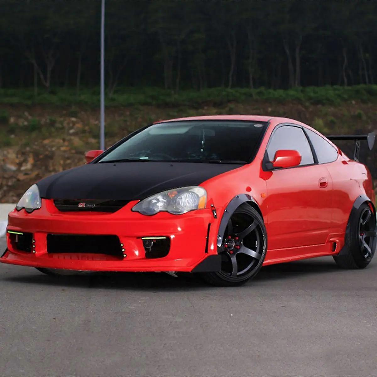 Universal Jdm Car Guard Flares Fenders Body Wheel Arches Wide Flexible ...
