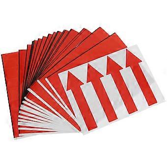 100pcs Arrow Stickers Adhesive Arrow Signs Arrow Marking Indication ...