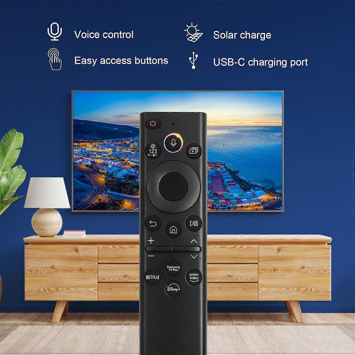 BN59-01385A Voice Replacement Remote Control for Samsung Smart Tvs 4k ...