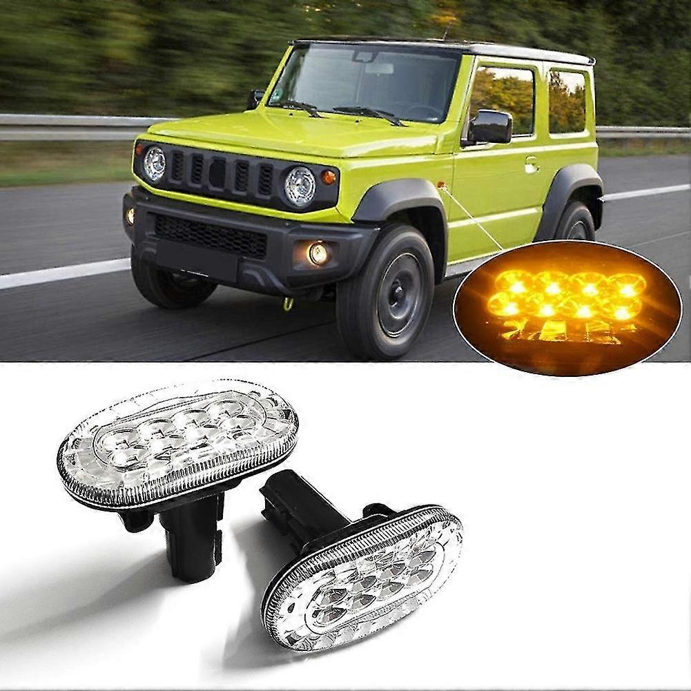 Led Side Marker Lights For Suzuki Jimny Jb74 Jb64 2018-, Clear | Fruugo UK