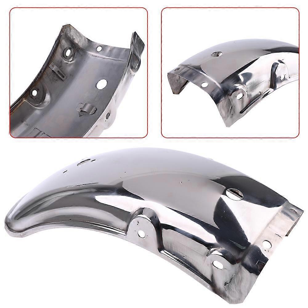 Stainless Steel Motorcycle Rear Fender Flares Mud Flaps Mudguard Splash ...