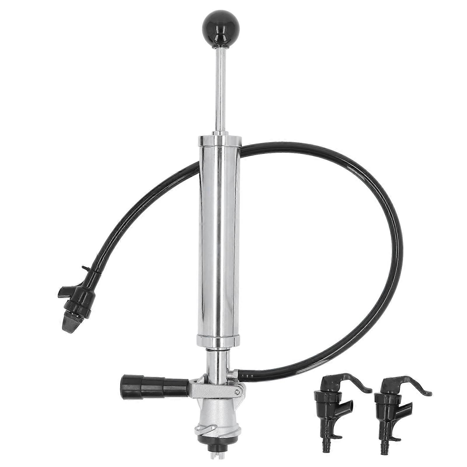 Stainless Steel Beer Keg Pump with Faucet for American S System Kegs ...