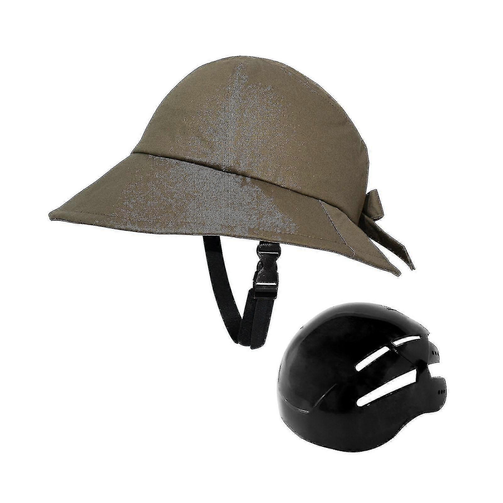 Fietshelm Hoed Vormige Helm Vissershoed Zonnehoed Fietser Helm Hoed ...