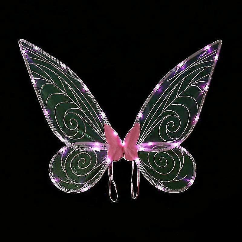 Fairy Wings For Girls Adults Light Up Butterfly Wings Led Fairy Wings ...