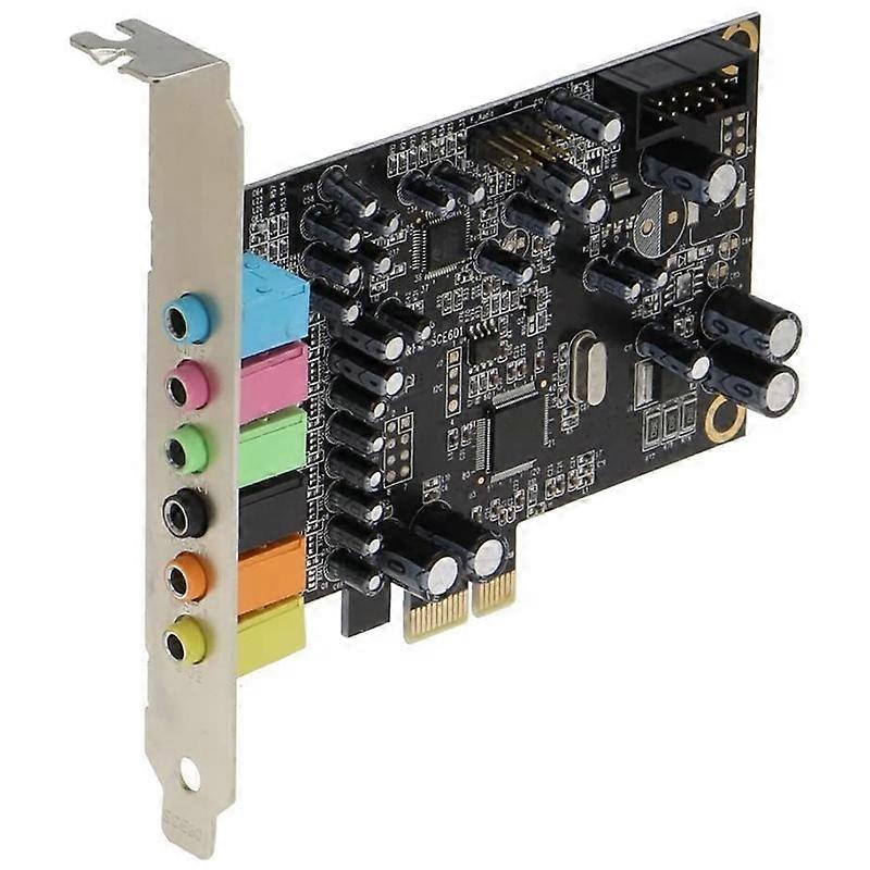 PCIe 7.1 Channel Sound Card CM8828 + CM9882A with SPDIF Bracket PCIe 7 ...