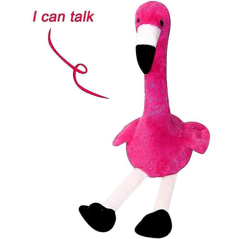 Flamingo Plush Dancing Toy Electric Flamingo Stuffed Toy Talks And ...