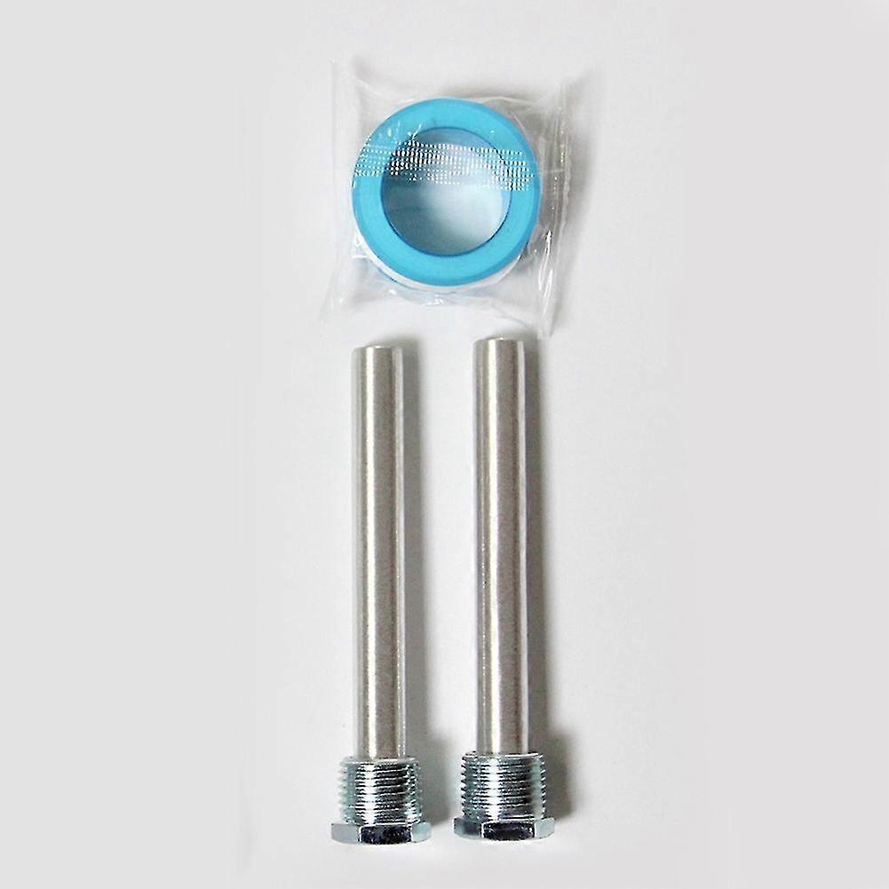 2 Pack 1/2Inch NPT RV Water Heater Anode Rod with PTFE Tape Magnesium-Anode Rod for Heaters ...