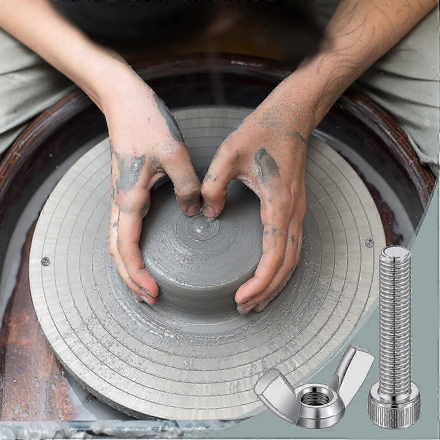 10 Sets Pottery Bats Pins For Wheel Stainless Steel Pins Ceramic ...