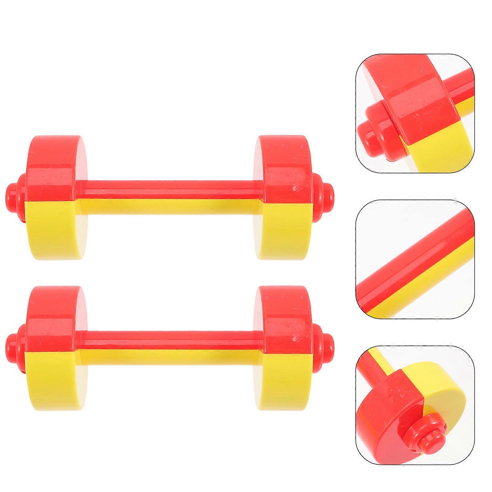 2Pcs Interactive Kids Dumbbells Interesting Children Toys Exercising ...