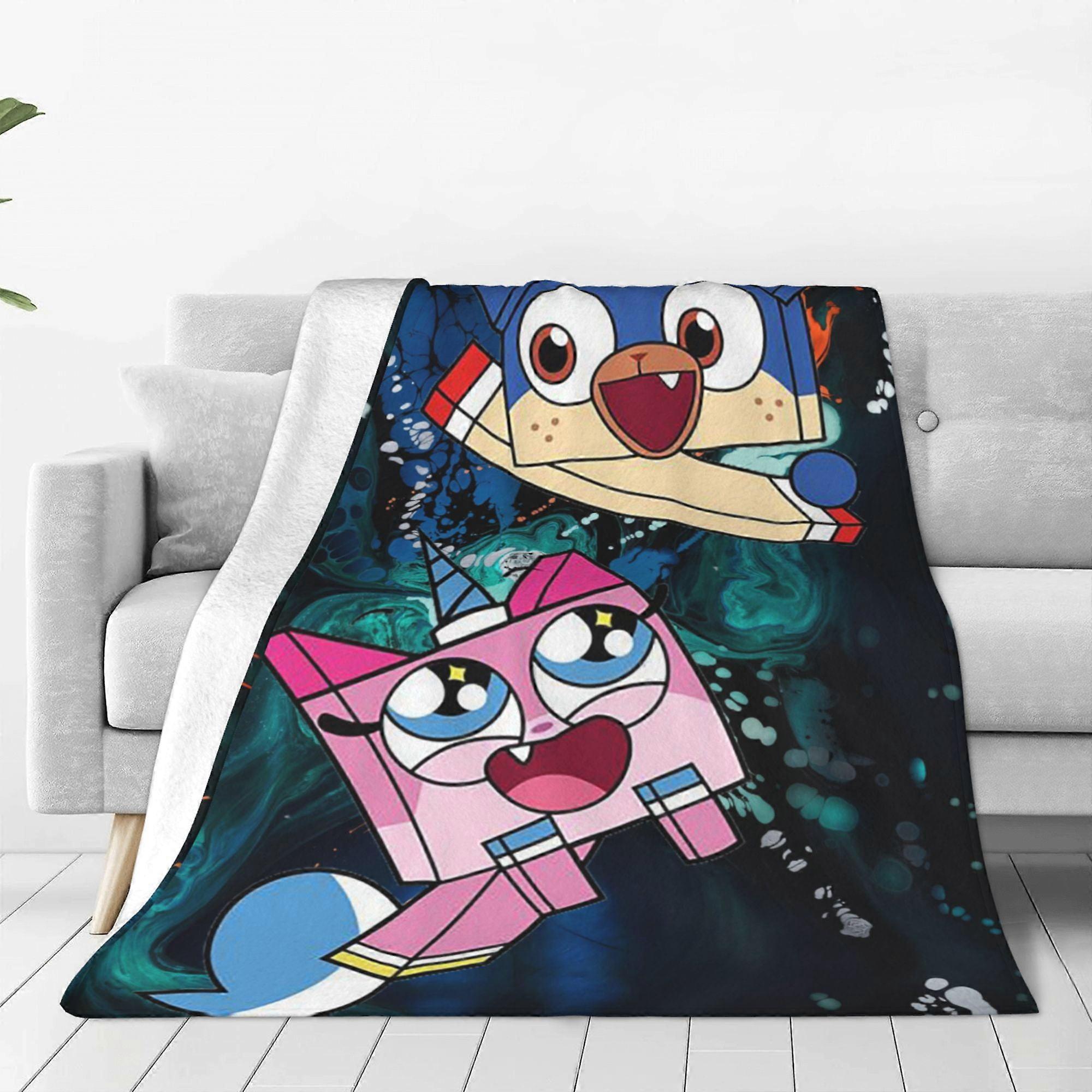 Unikitty Soft Lightweight Bed Blankets Plush Fuzzy Cozy Blanket ...