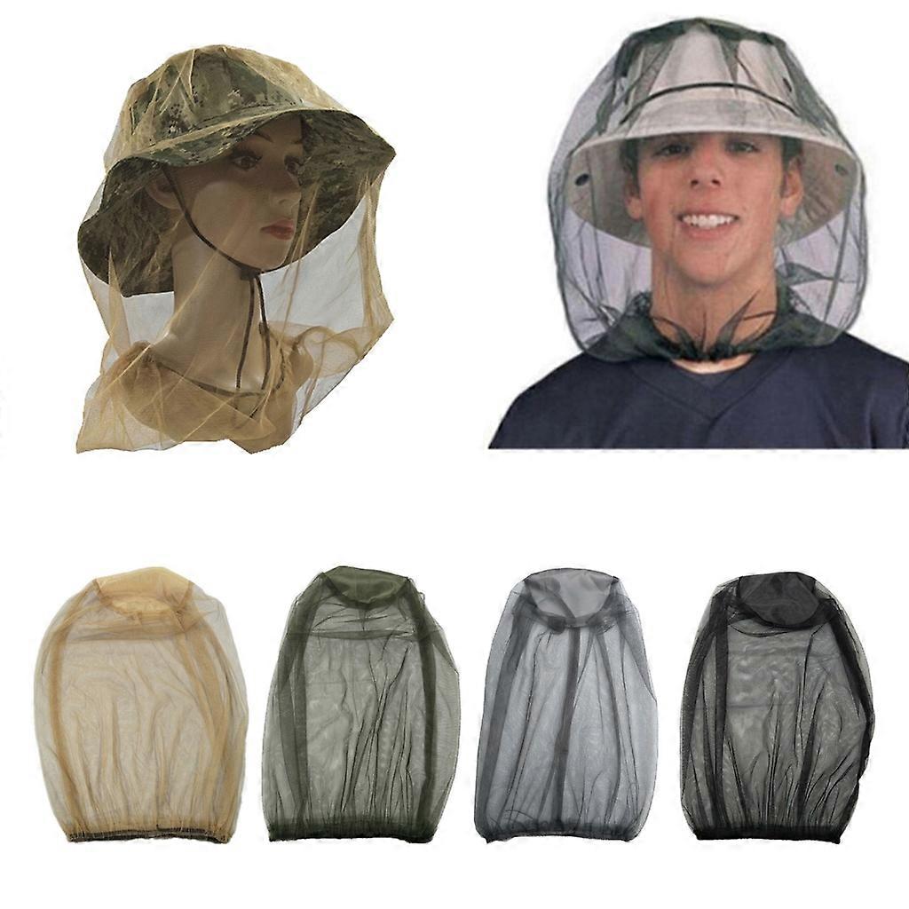 Mosquitoes Net Mesh Face Fly Netting Hoods Insect Protections Screen ...