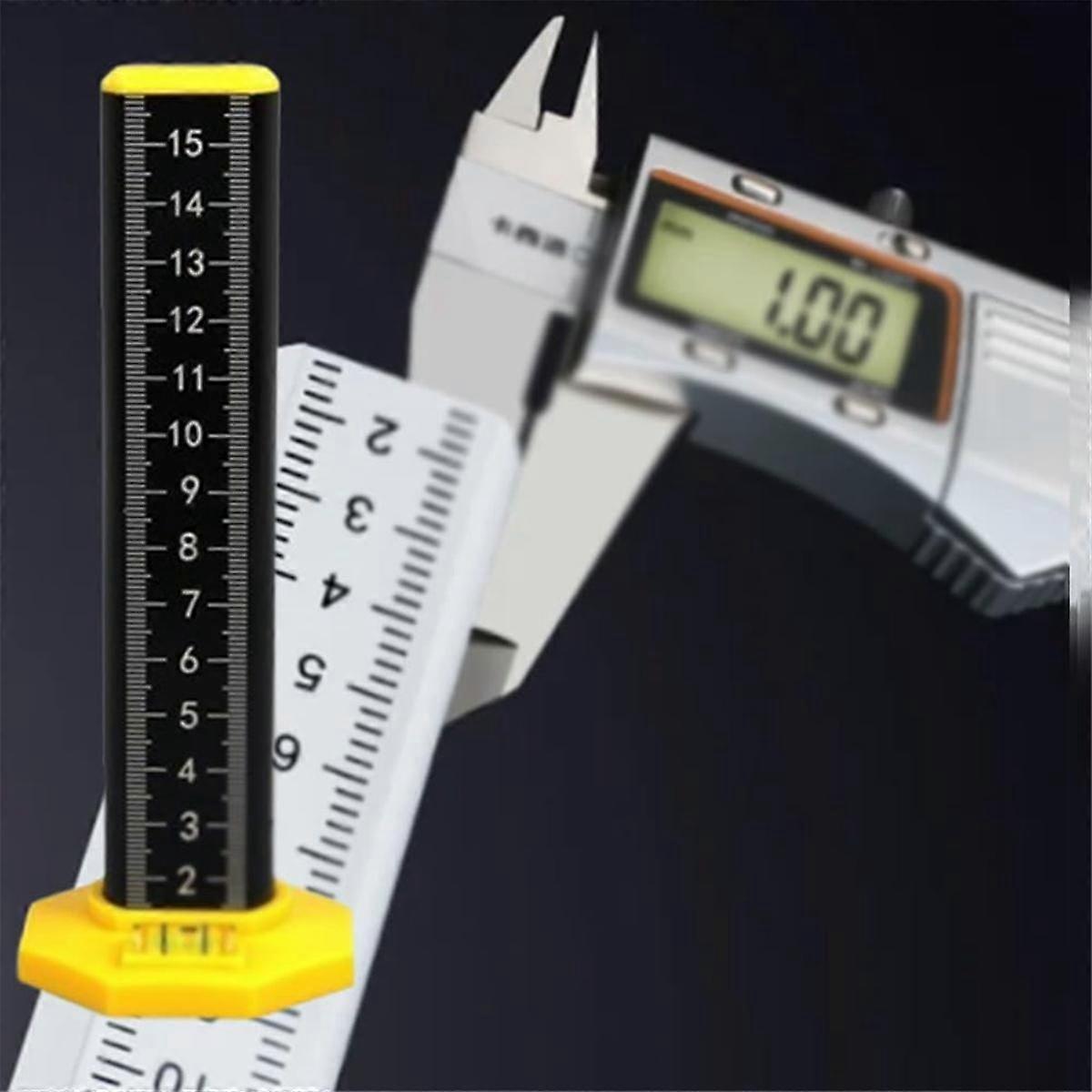 Ceiling and Floor Tile Height Ruler,Double-Sided Scale Dual Use ...