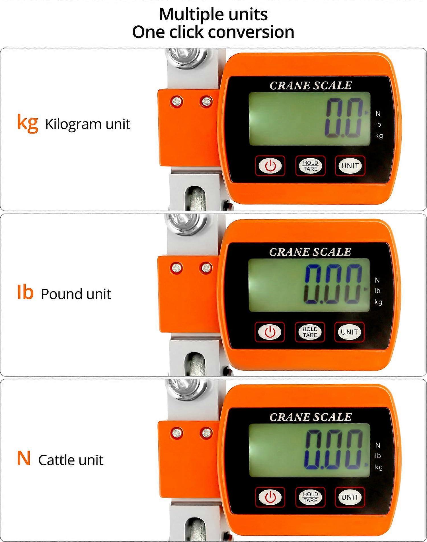 good digital hanging scale, 500kg, aluminum hook digital crane scale ...