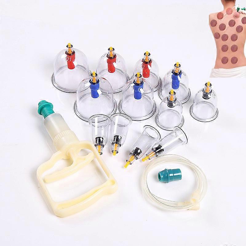 Cupping Therapy Sets,12/24 Cups Cupping Set With Pump Vacuum Suction ...