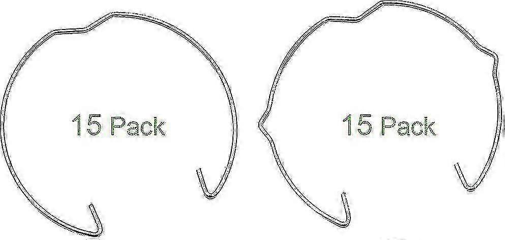 Pack Of 30 Gu10 Mr16 Retaining Spring Rings Clips 50mm Diameter ...
