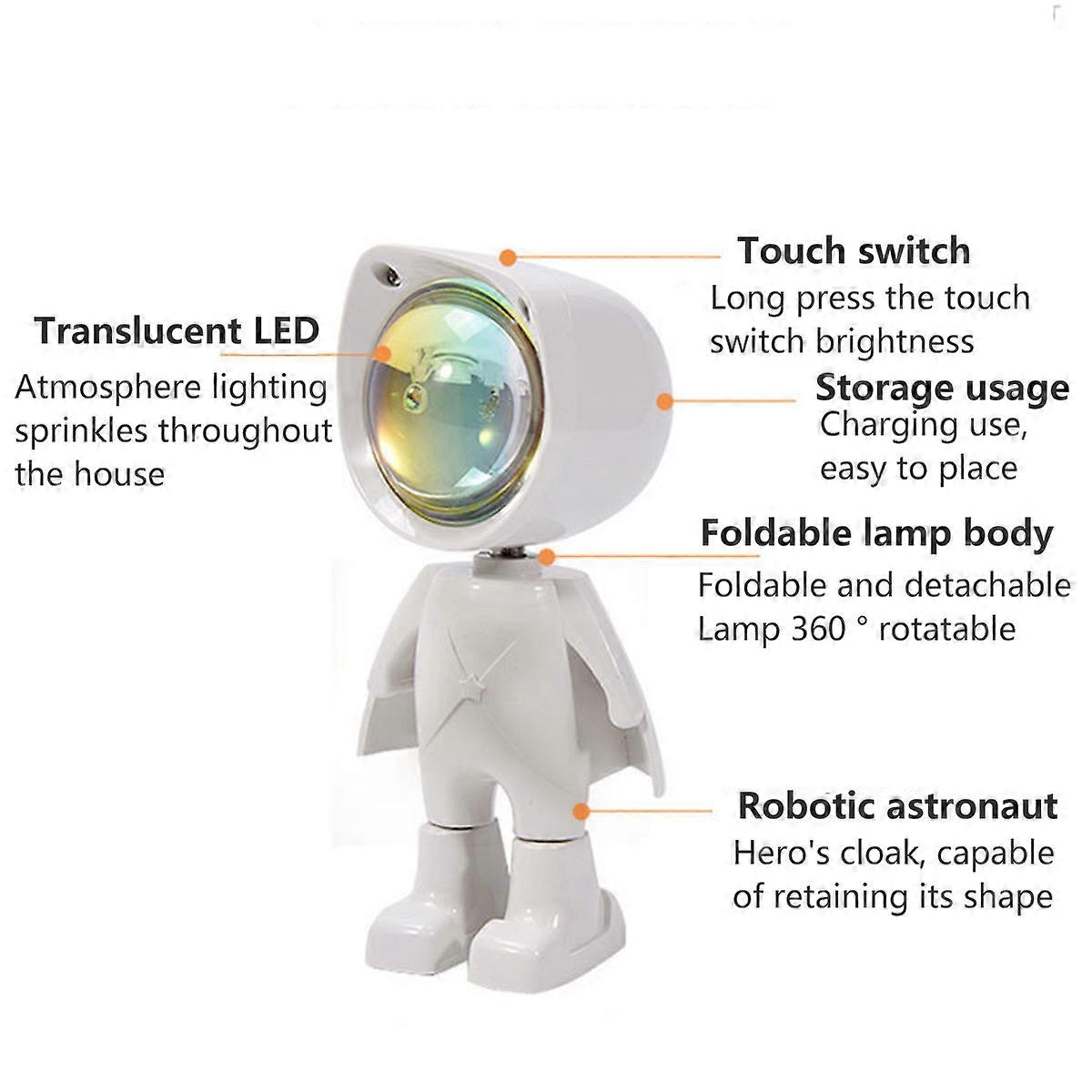 Galactic Dreamer, Astronomical Night Light Projector With Touch Control ...