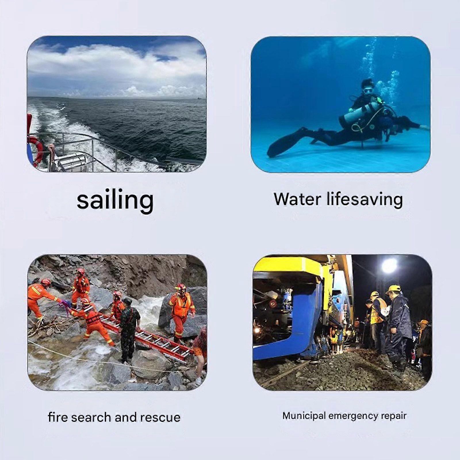 WS97-80h Marine Searchlight Lifeboat Waterproof Search Light Rescue ...