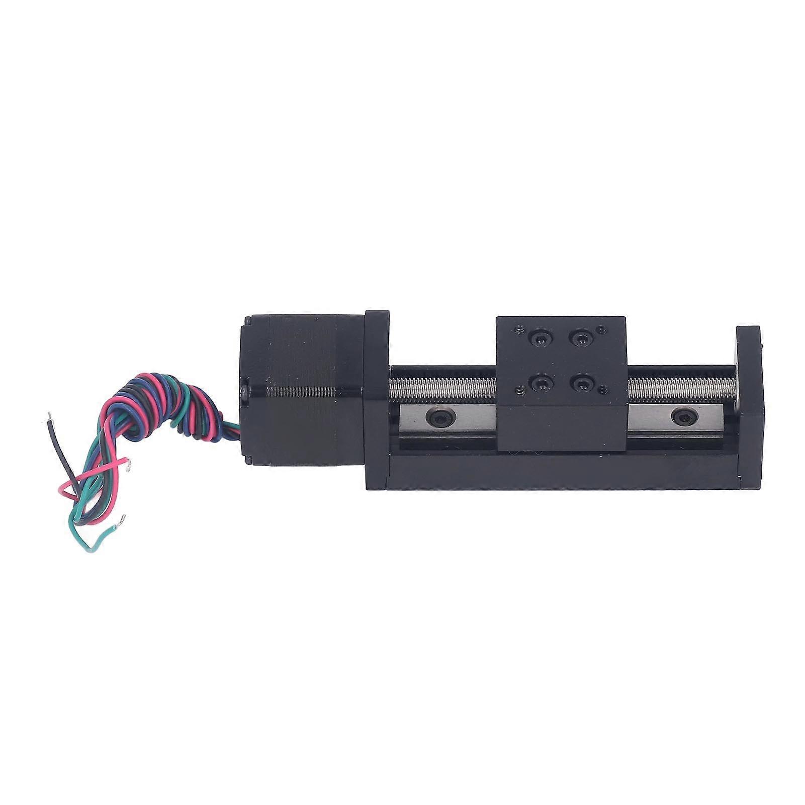 Mini Linear Rail Guide Slide Actuator 28 Stepper Motor 50mm Stroke DIY CNC Router Parts X Y Z ...