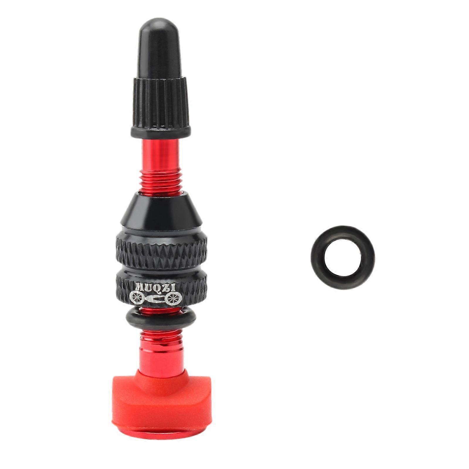 6x Tubeless Presta Valve Stem Vacuum Nozzle Tubeless 40mm Red | Fruugo TR