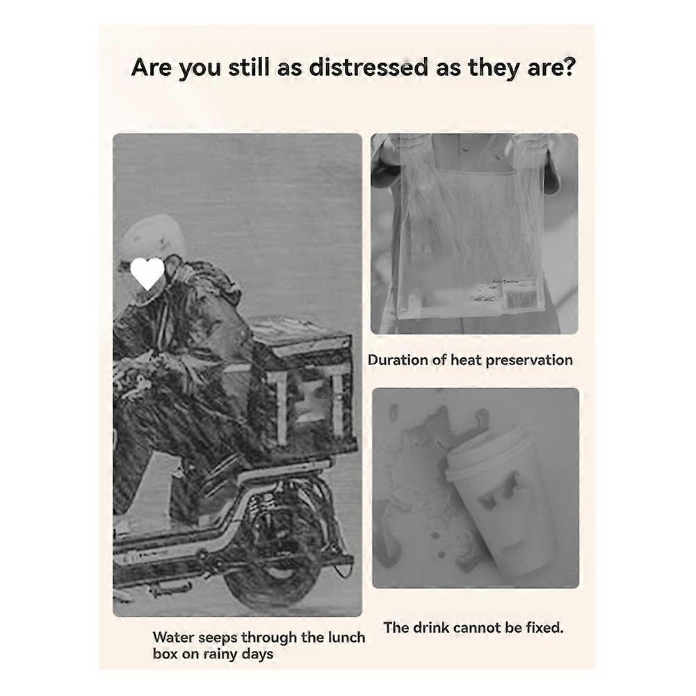 62L Thermother Meal Delivery Bag Rider Special for Outdoor Camping ...