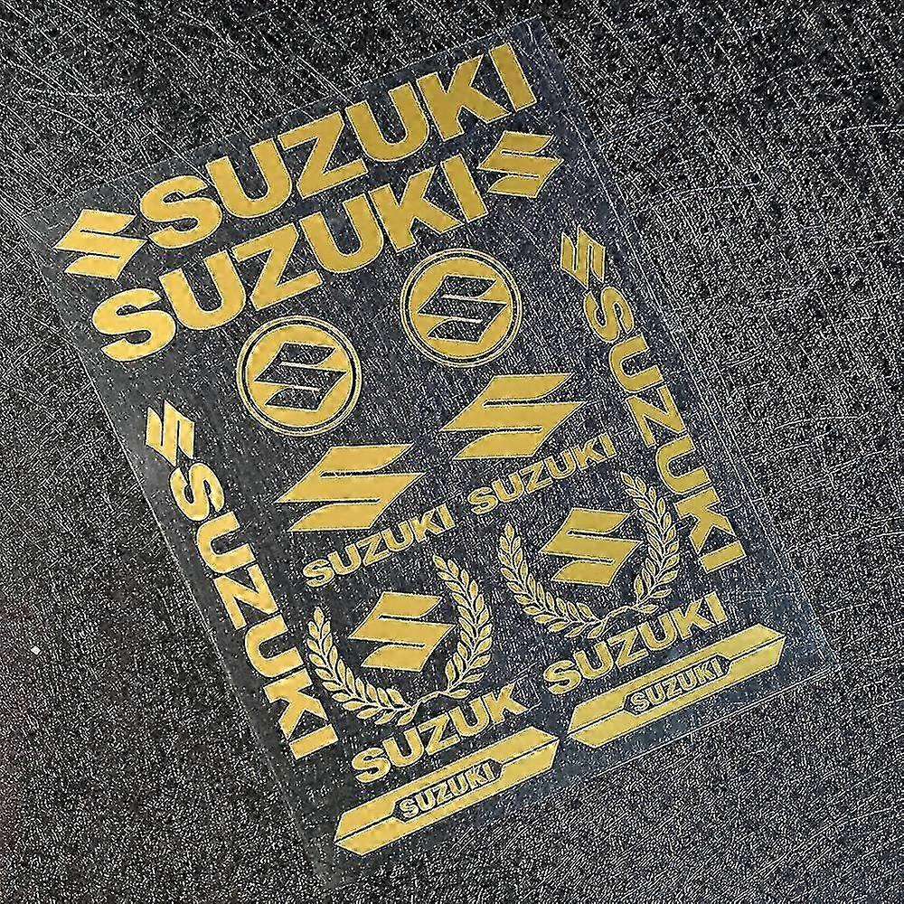 For Suzuki Stickers Decals Tank Logo Set Helmet Emblem Vinyl Kit ...