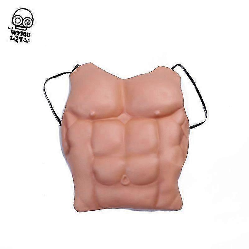 Fake Abs: Realistic Fake Muscle Chest Costume For Men - Lightweight ...