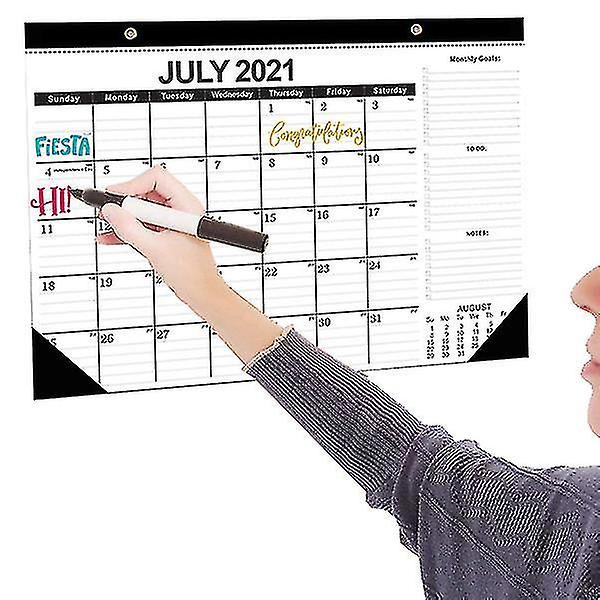 Wall Calendar Desk Calendar 2022 Monthly Planner Calendar Pad 18 Month ...