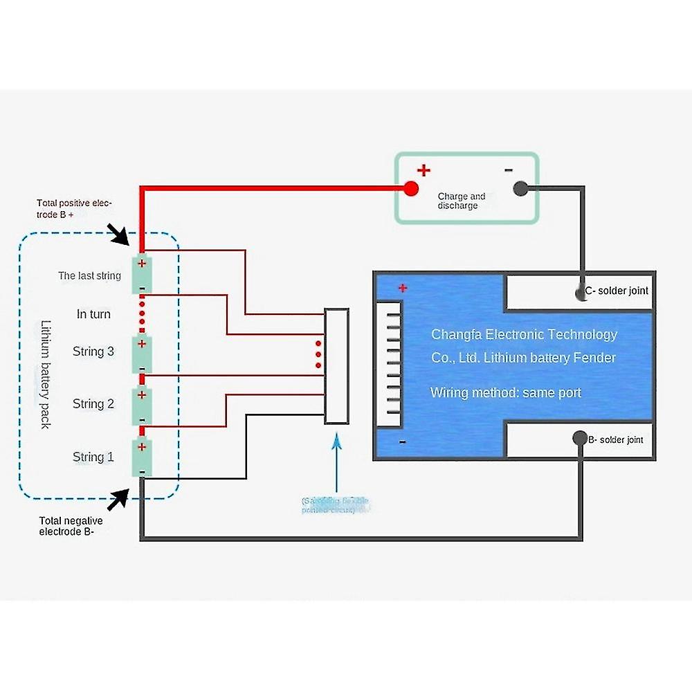 Bms 7s 24v 100a 18650 Pack Board Bms Equalizer Pcb Temperature Belt ...