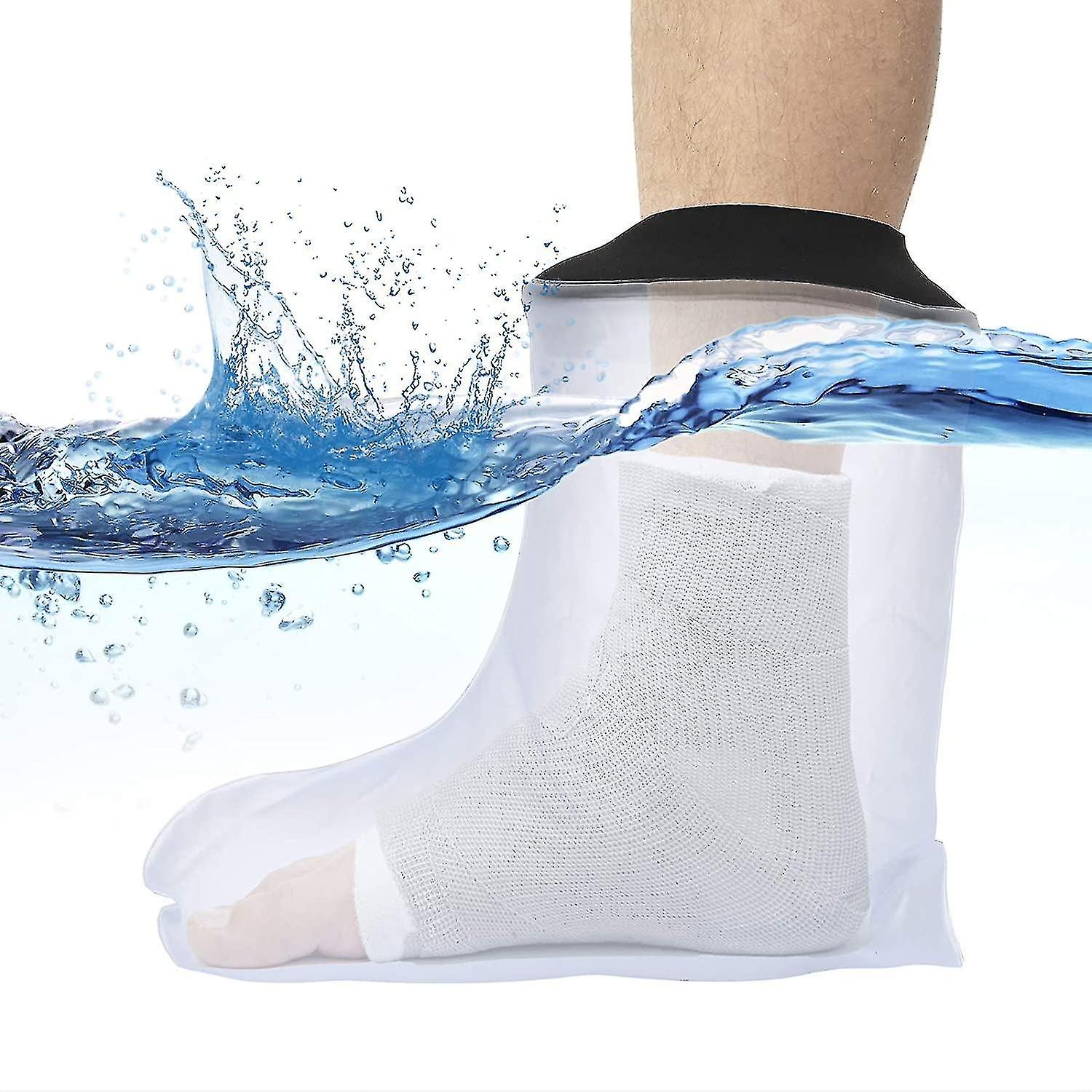 Waterproof Cast Cover Leg For Adult Ankle Shower Bath Watertight Foot ...