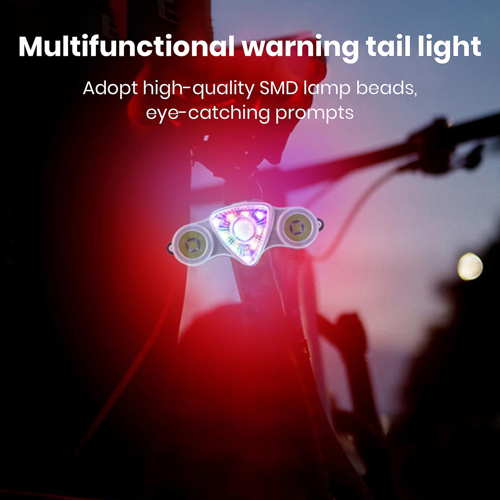 Ultra-Bright Bicycle Tail Light Rechargeable Waterproof Bike Rear Light ...