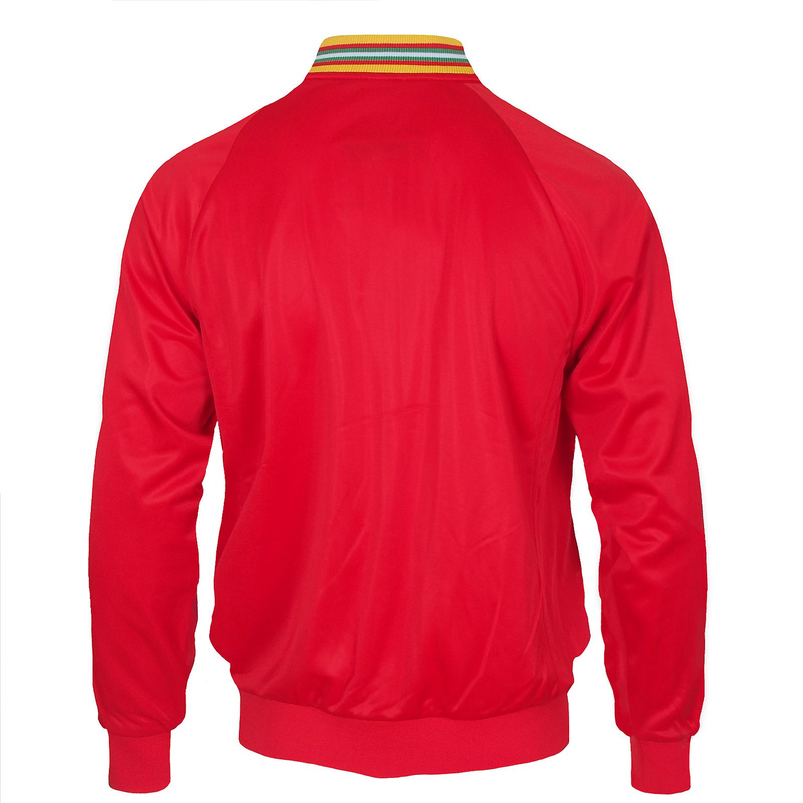 Wales Cymru Mens Jacket Track Top Retro FAW OFFICIAL Football Gift ...