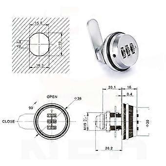 Combination Security Locks with Password Code for Security of Boxes ...