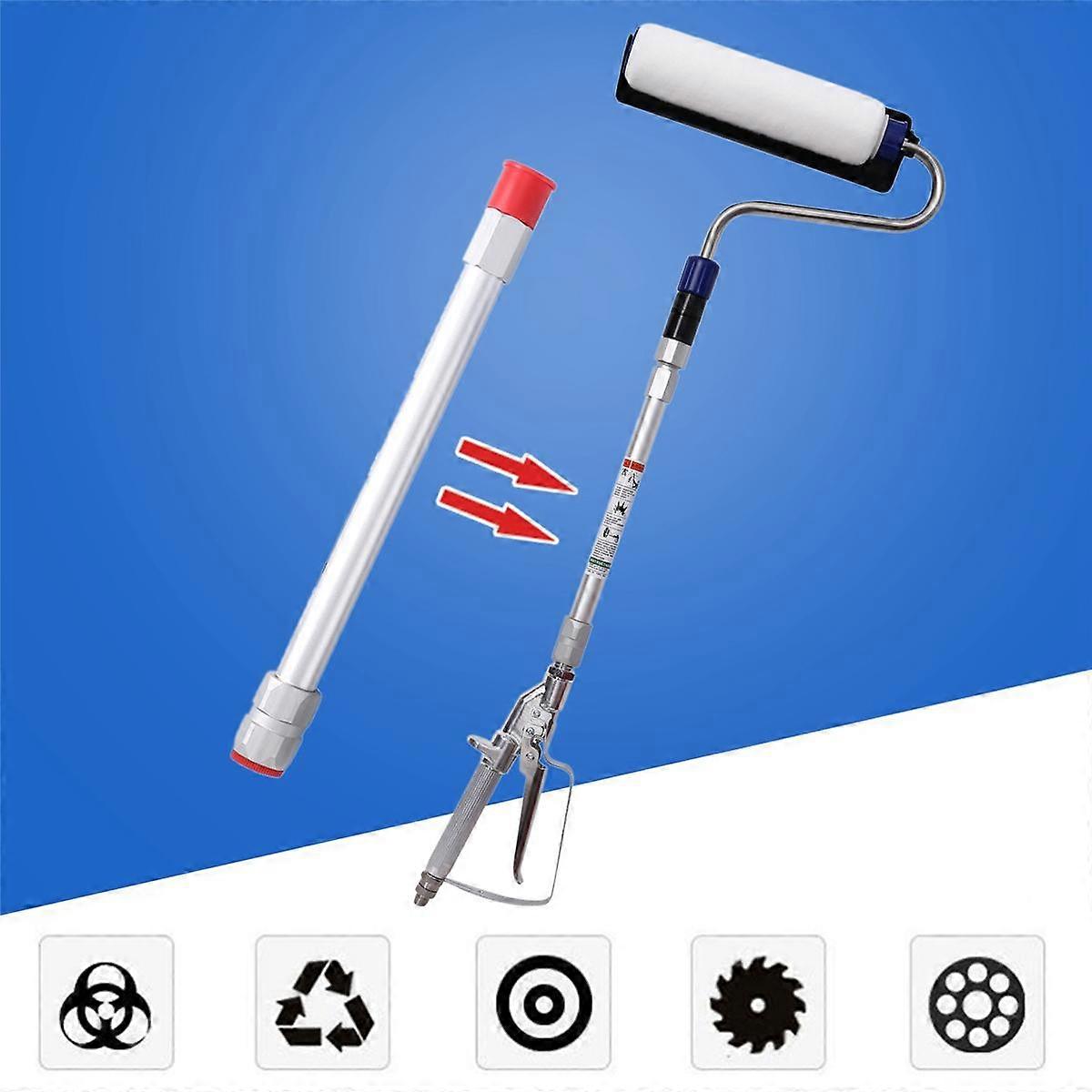 Airless Paint Roller Hvlp Cover Power Sprayer with 30cm Bold Extension ...