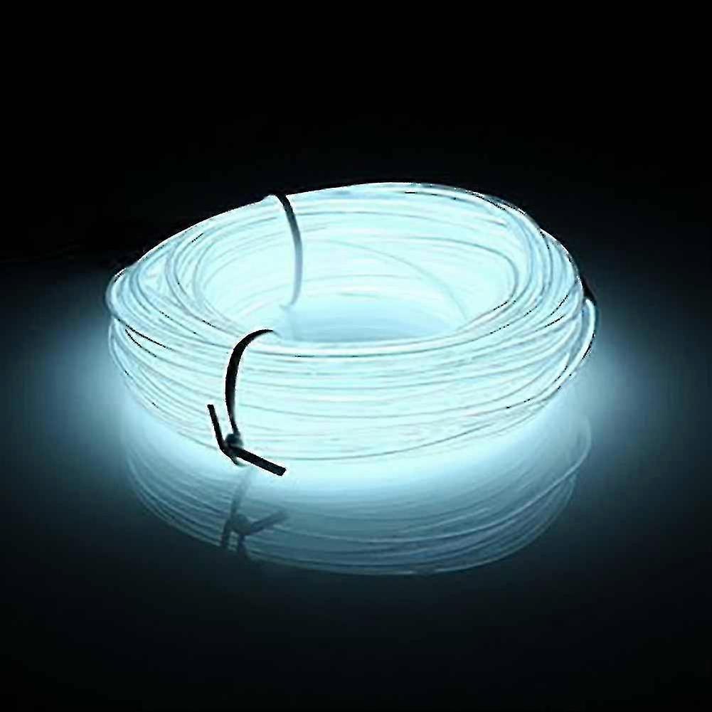 10m El Led Flexible Soft Tube Wire Neon Glow Car Rope Strip Light Xmas ...