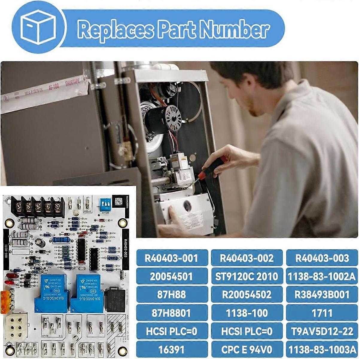 R40403-003 Furnace Blower Control Circuit Board, Replacement Air ...