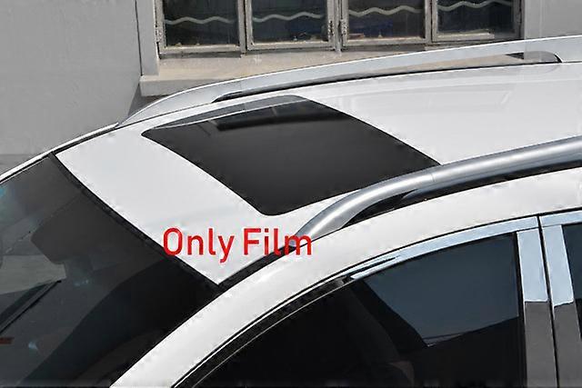 79X38cm Fake Sunroof Black Car Sticker Car Roof Sticker Simulation ...