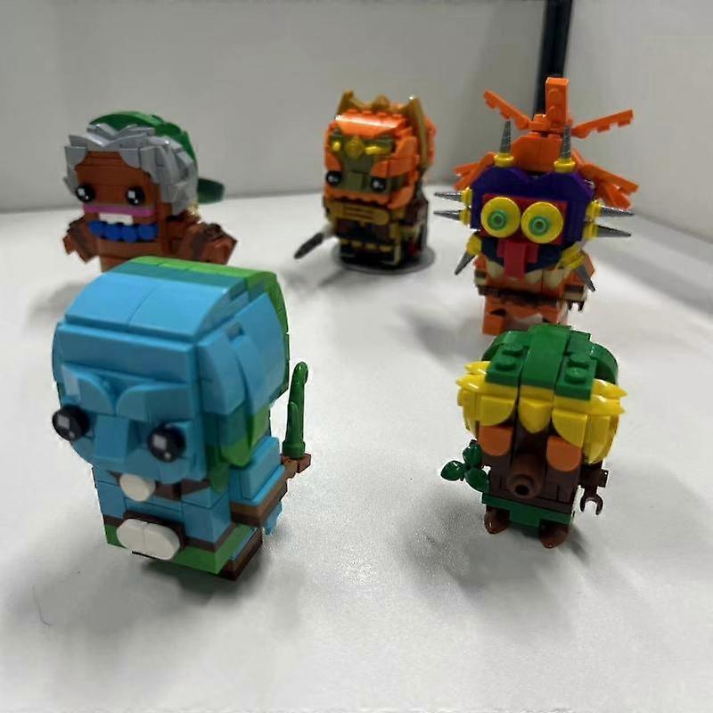 Spil The Legend of Zelda Majora's Mask Karakterer MOC Block Toys Deku ...