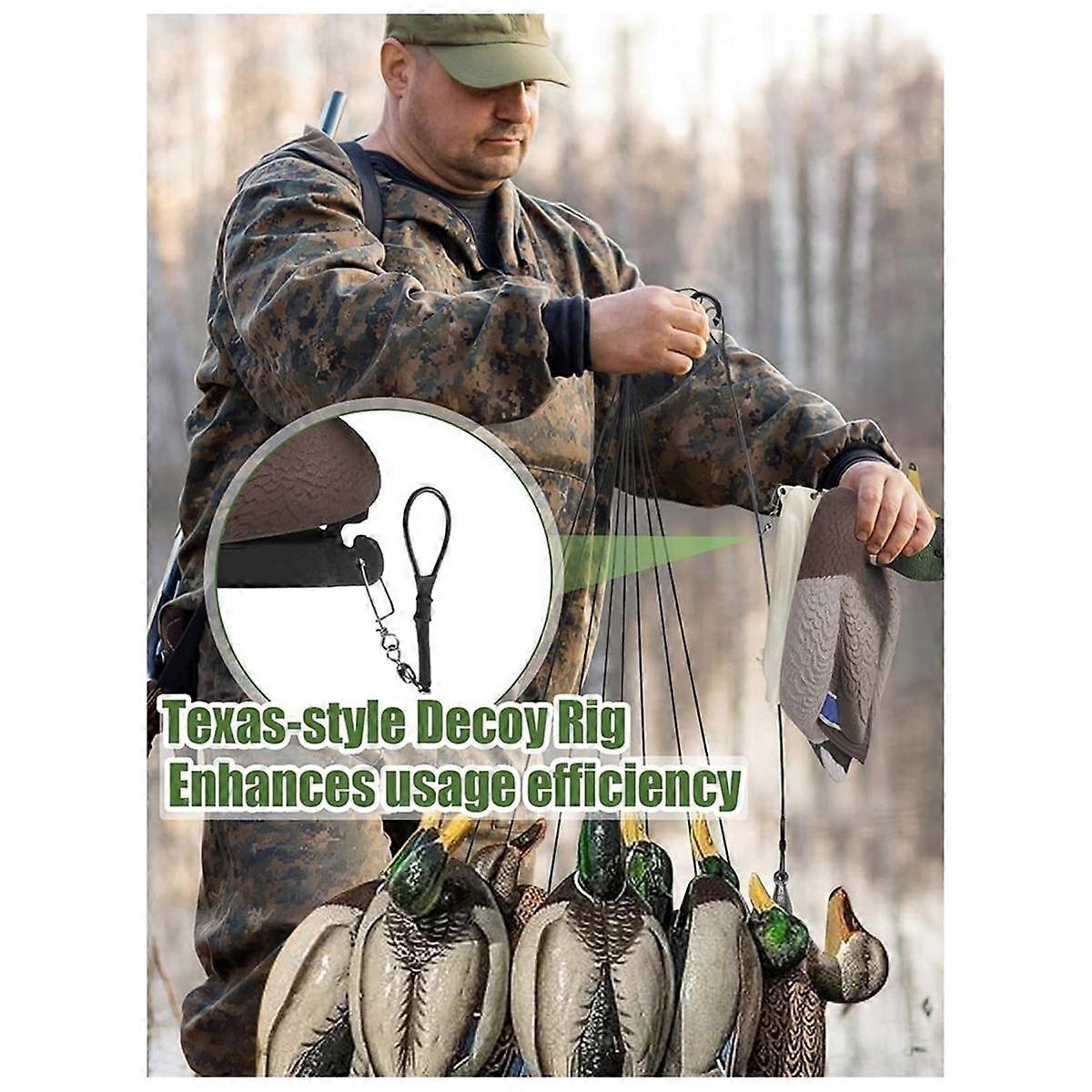 Duck Decoy Rig for Waterfowl Hunting - 48in Outdoors -Style Anchor ...