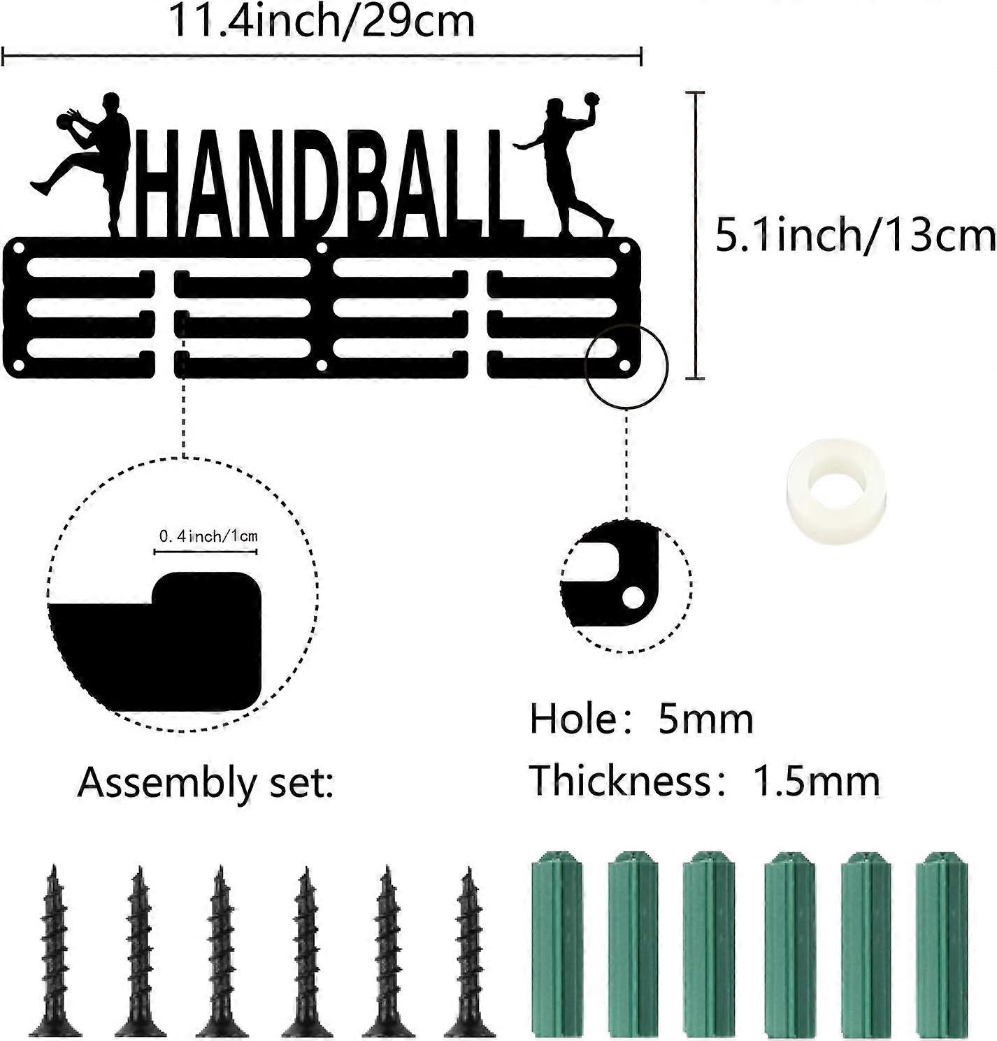 Handball Medal Holder Sports Medal Hanger Display Award Ribbons ...