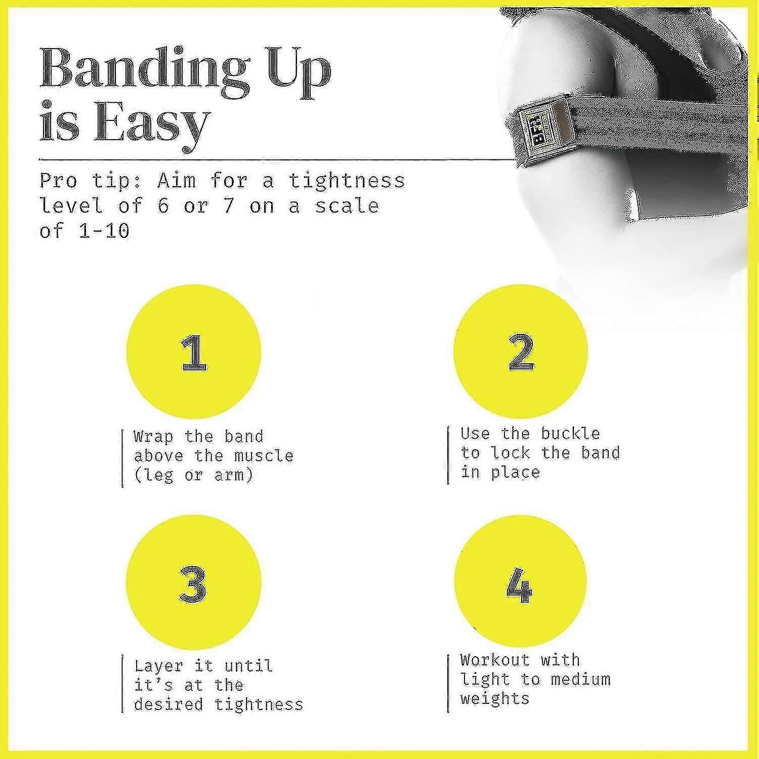 Occlusion Training Bands, Blood Flow Restriction Bands For Arms, Legs ...