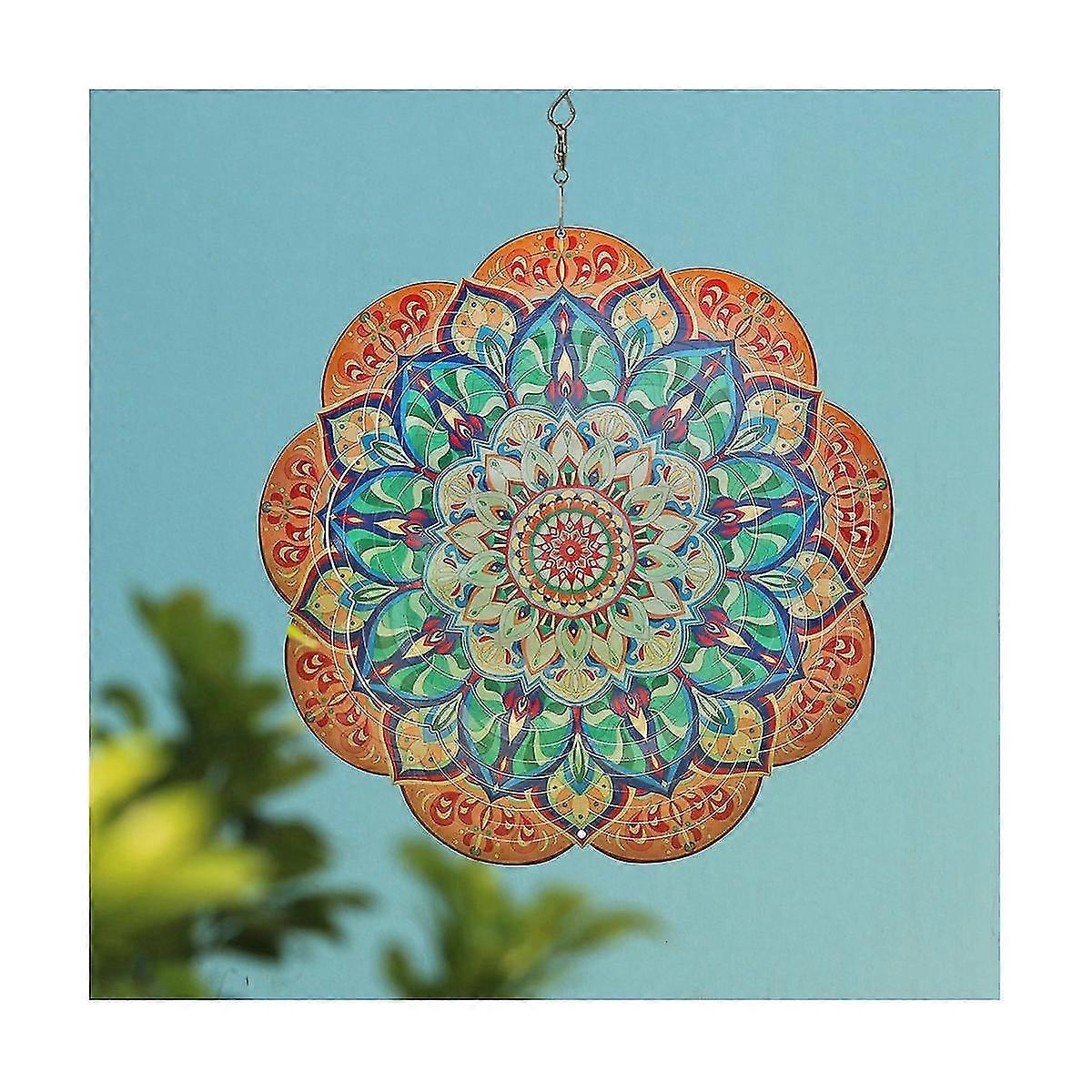 3d Wind Spinners- Swivel Hanging Wind Catcher In Outdoor Garden Balcony ...