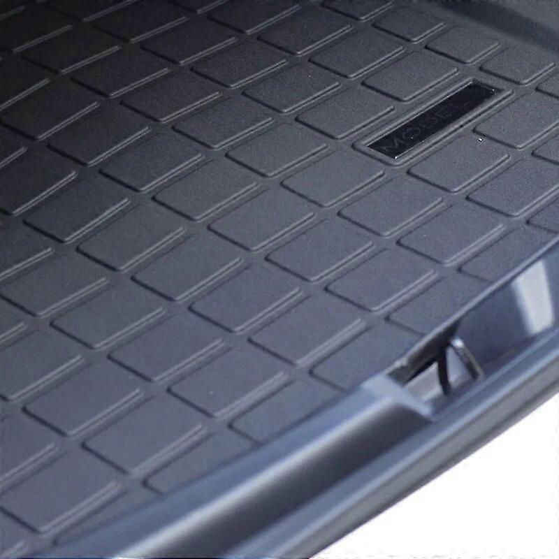 Car TPE Rubber Rear Trunk Storage Mat Front Trunk Mat Floor Waterproof ...