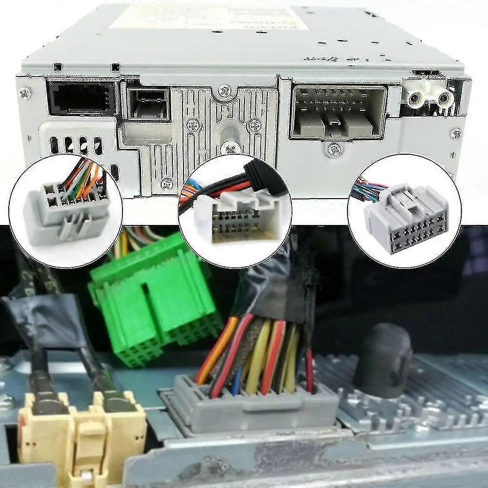 Handfree bil Bluetooth-modul AUX Adapter för Volvo C30 S40 V40 V50 S60 S70 C70 V70 XC70 S80 XC90 ...