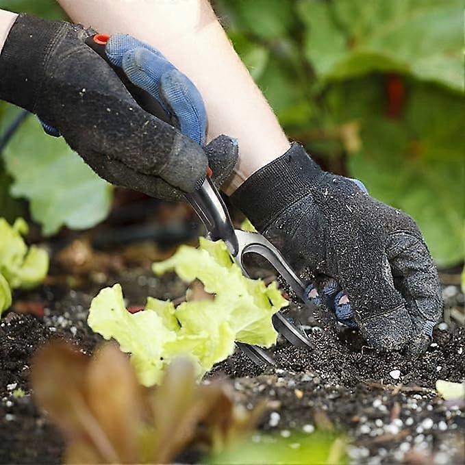 defutay Gardening Hand Fork Garden Tool Heavy Duty Gardening Hand Weed ...