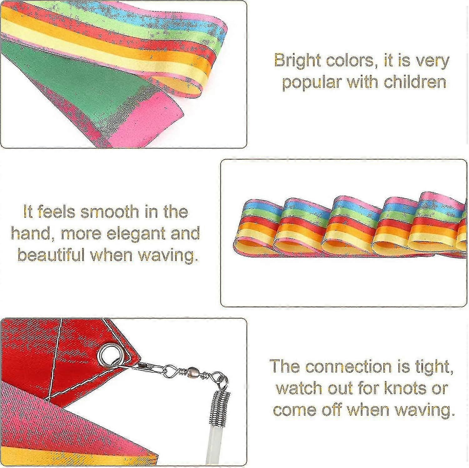 Rhythmic Streamer Band For Rhythmic Gymnastics Children Dance Band ...