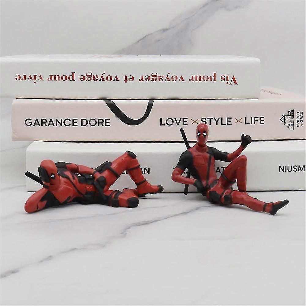 3pcs/set Anime Deadpool Action Figures Toys, Classics Figures Model For ...